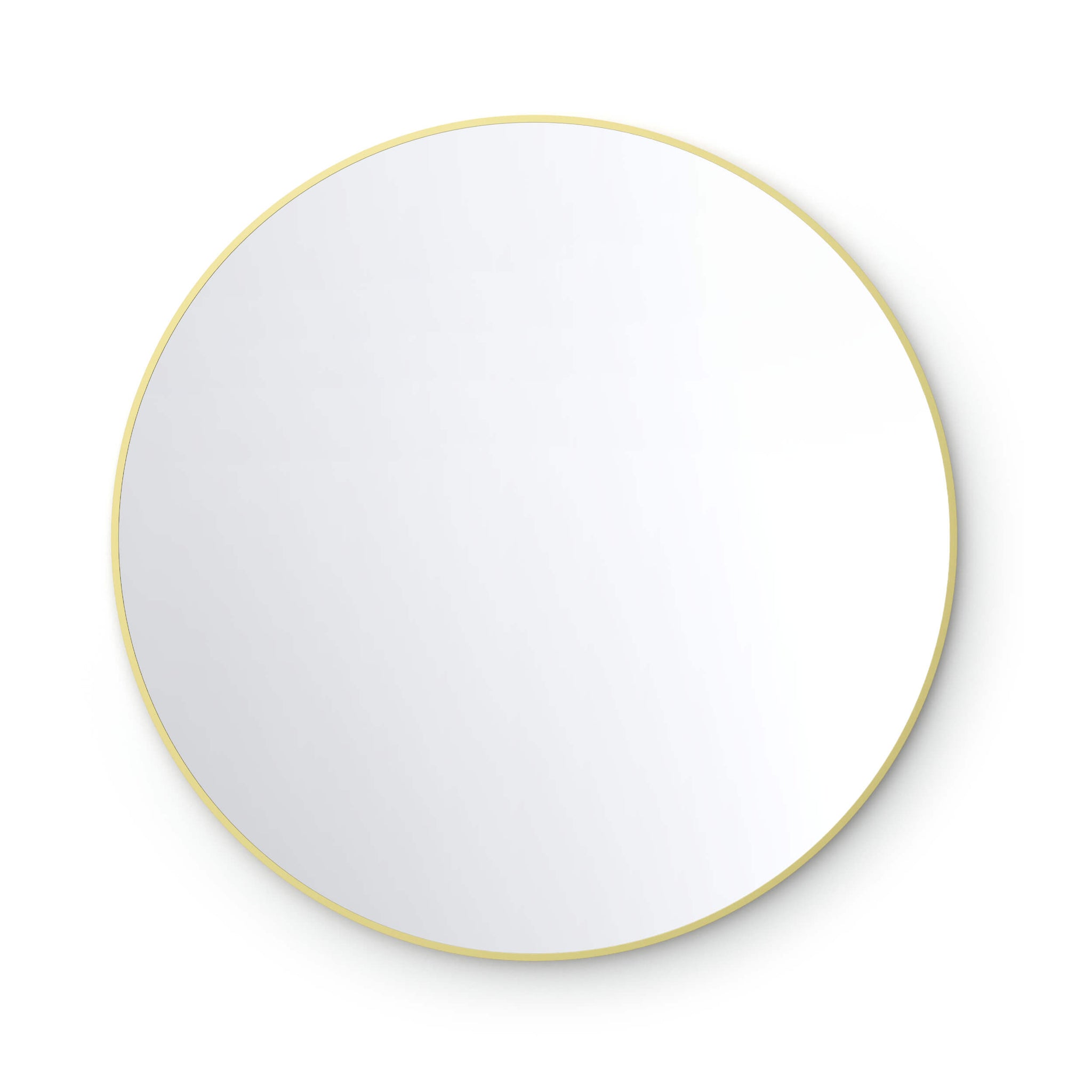 36" Shatterproof Wall Mount Metal Frame Mirror - FM3-R36