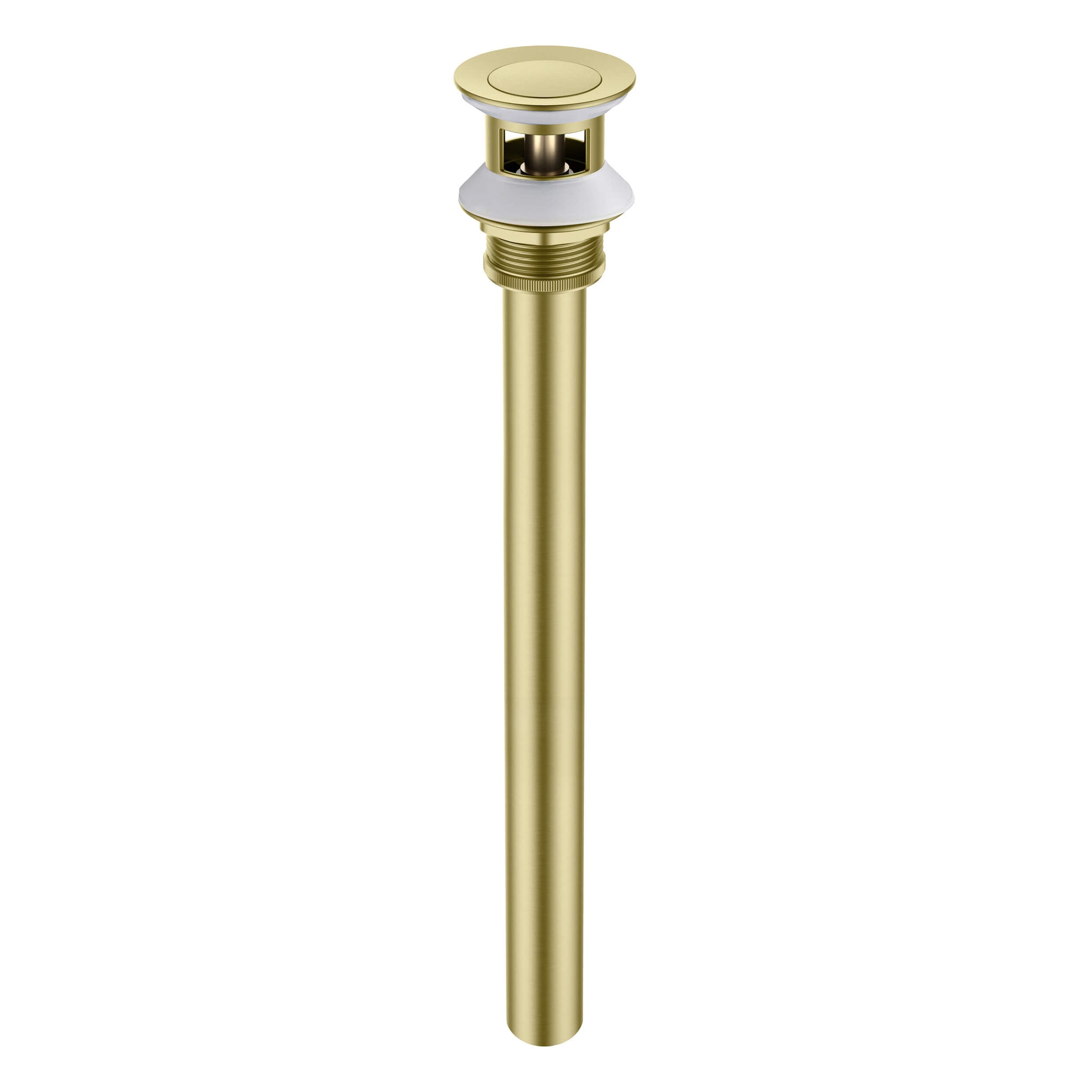 Bathroom Sink Pop Up Drain Stopper with 12" tailpiece, with Overflow K